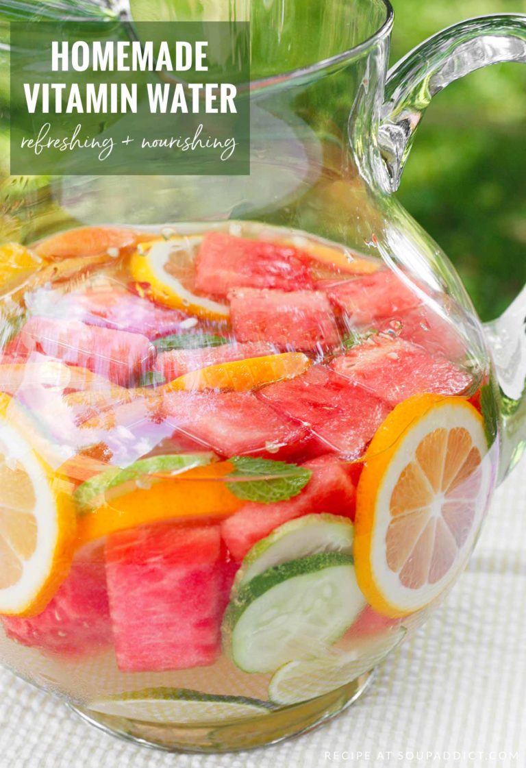 Homemade Vitamin Water – Fruit-Infused Water – SoupAddict