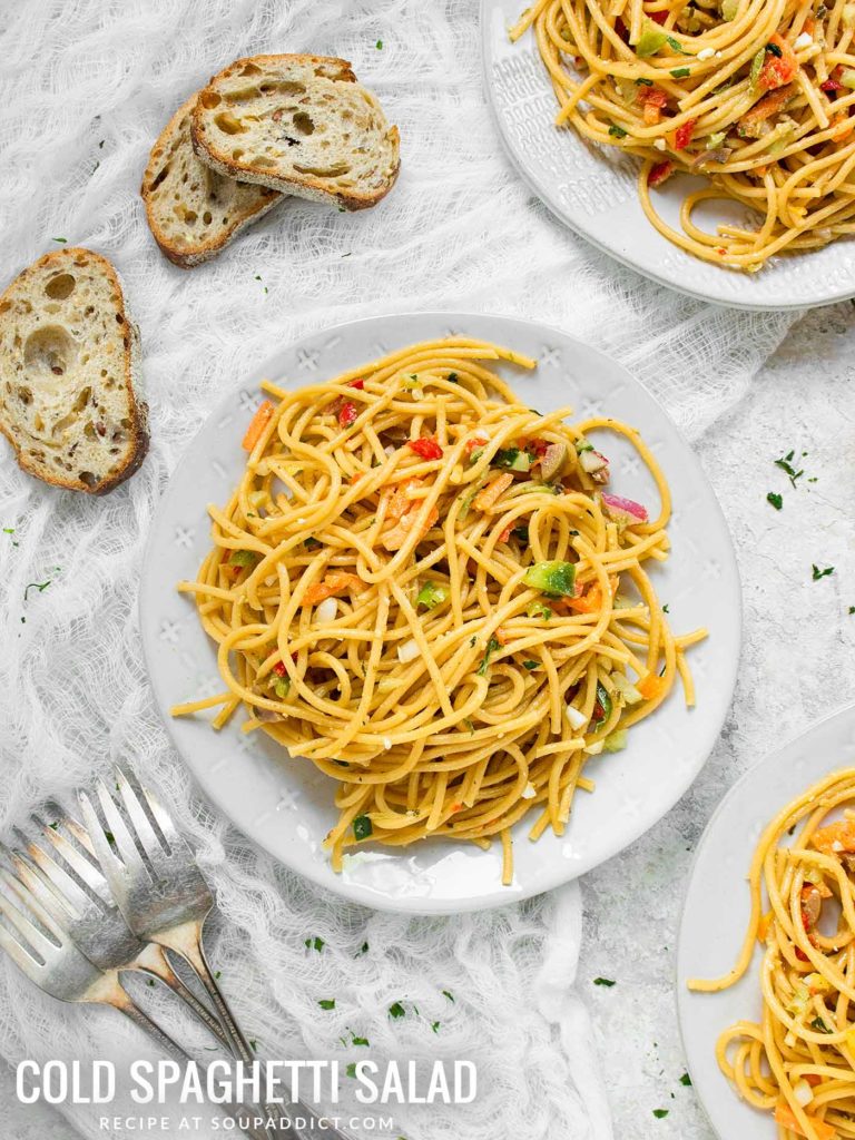 Cold Spaghetti Salad: Summer Comfort Food! – SoupAddict