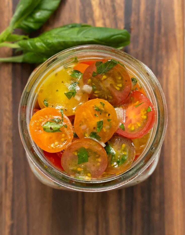 Marinated Cherry Tomatoes – SoupAddict