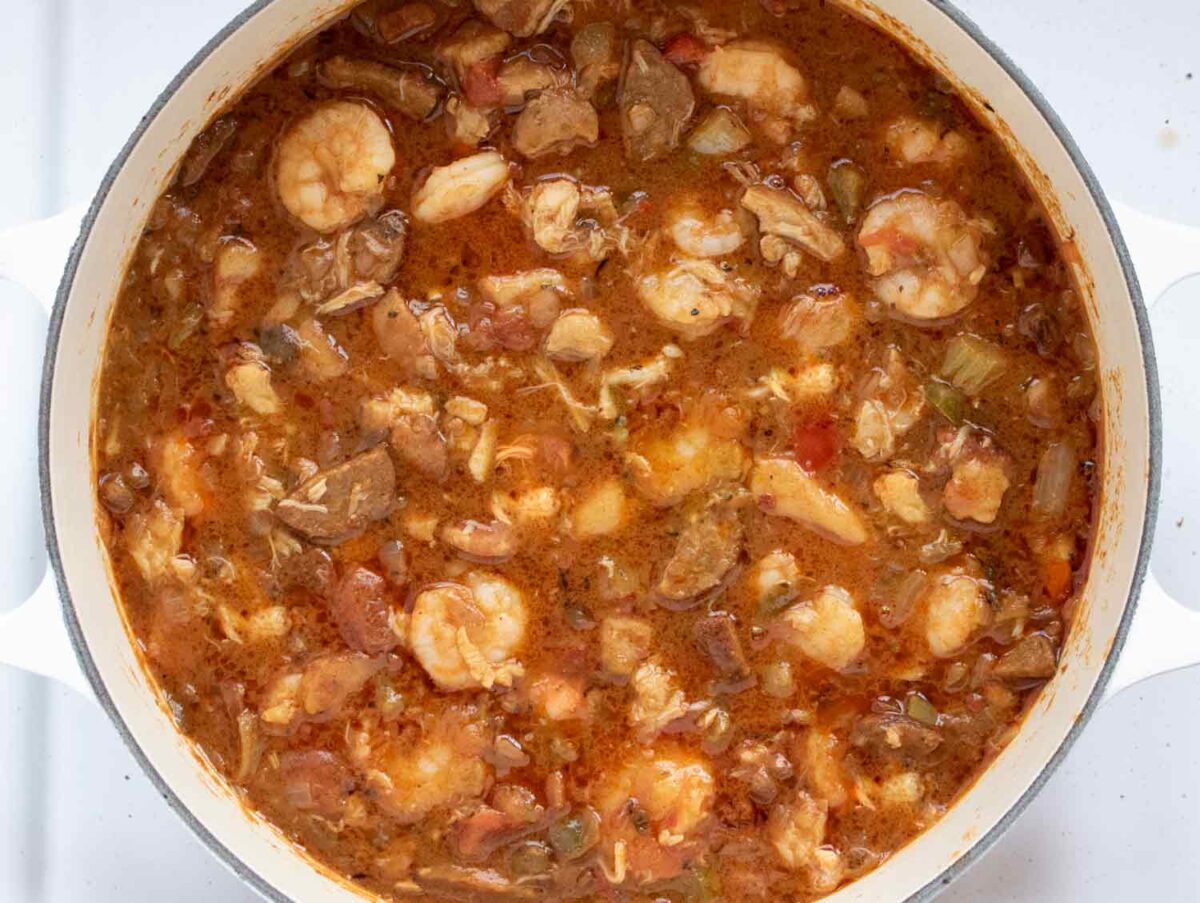 Chicken Seafood & Sausage Gumbo – SoupAddict