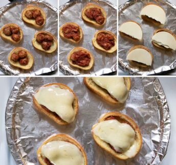 Meatballs on Texas Toast