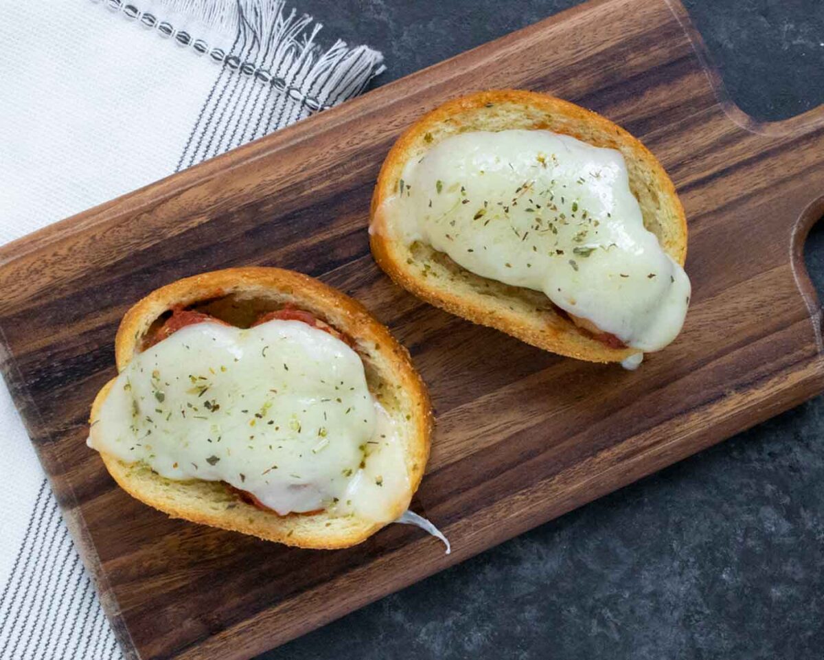 Meatballs on Texas Toast