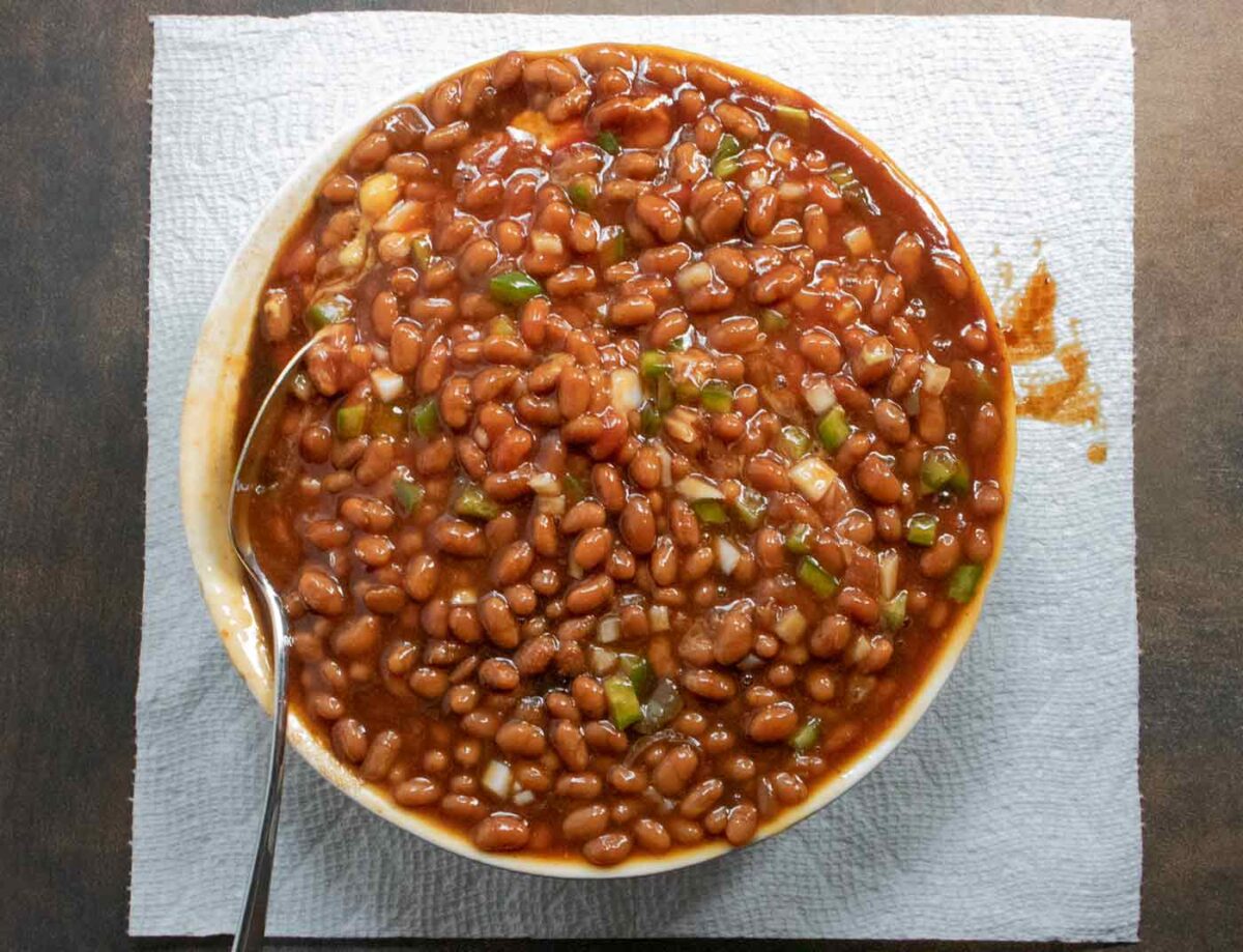 Oven-baked Canned Baked Beans