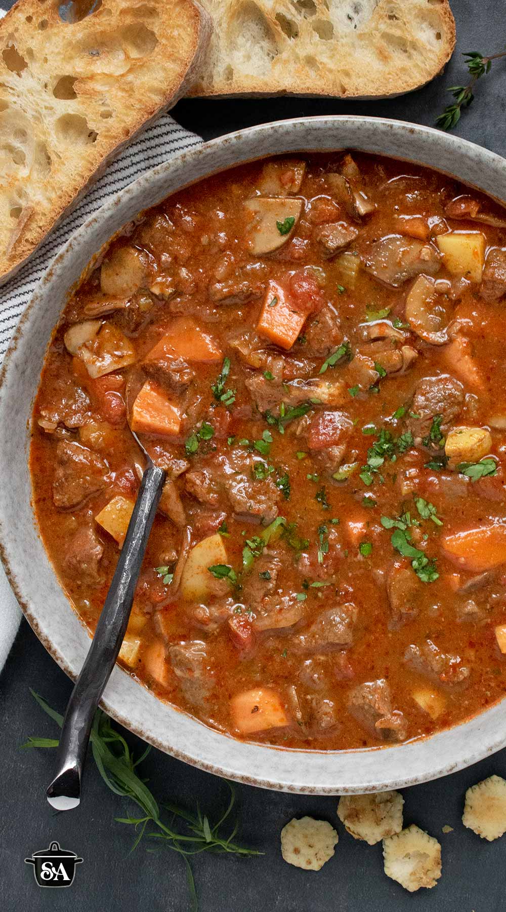 Braised Vegetable Beef Soup – SoupAddict