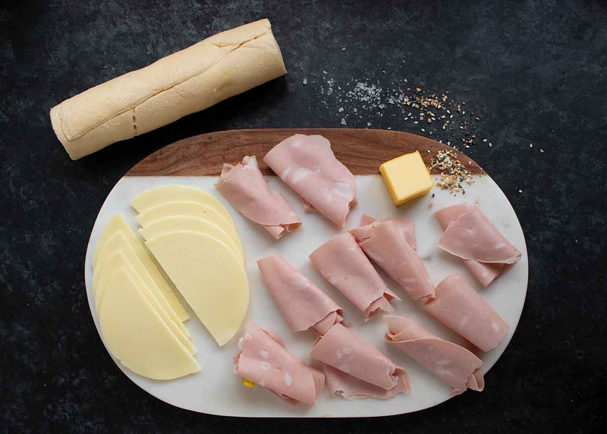 Mortadella Stuffed Crescent Rolls