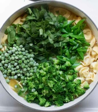 Tortellini Primavera Soup